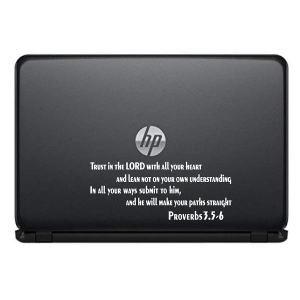商品名:  Bible Proverbs 3.5 6 Vinyl Decal Sticker for Computer MacBook Laptop Ipad Electronics Home Window Custom Walls Car...