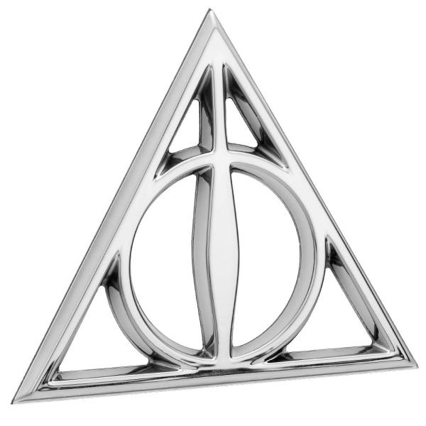 商品名: Fan Emblems Harry Potter Car Badge, 3D Deathly Hallows Symbol (Chrome) Fan Emblems Harry Potter 3D Logos and Symbol...