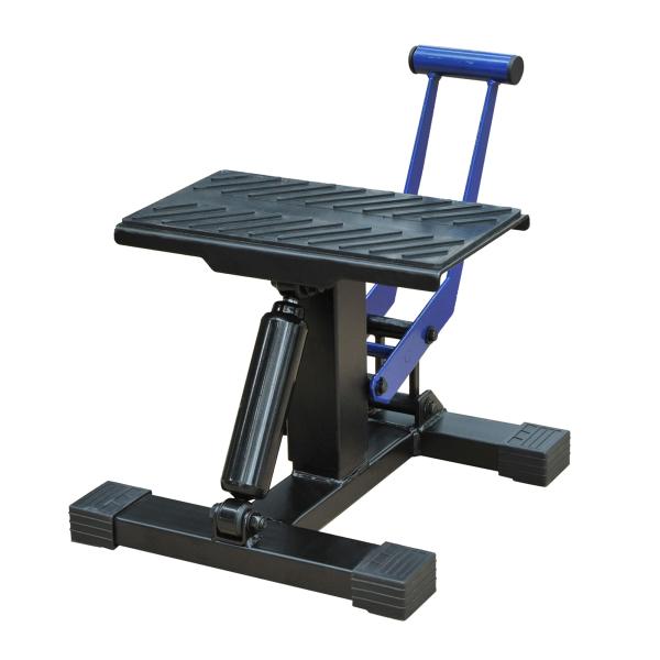 商品名: Homcom調節可能スチールオートバイリフトスタンド/自転車修理ラック HOMCOM Hydraulic Motorcycle Jack Lift Stand, Repair &amp; Maintenance Hoist Tab...