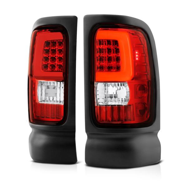 商品名: VIPMOTOZ OLED ネオンチューブ テールライトランプ 1994-2001 ダッジ・ラム 1500 2500 3500用 Driver &amp; Passenger Side AZN-OT-DRAM94V3-LBLED-...
