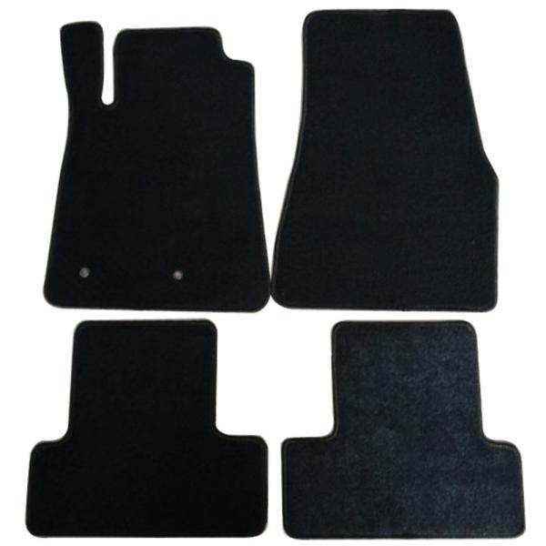 商品名: IKON MOTORSPORTS製フロアマット2005-2009年フォードマスタング、ナイロンブラックフロントリアカーペット、2006 2007 2008年 Floor Mats Compatible with 2005-2009...
