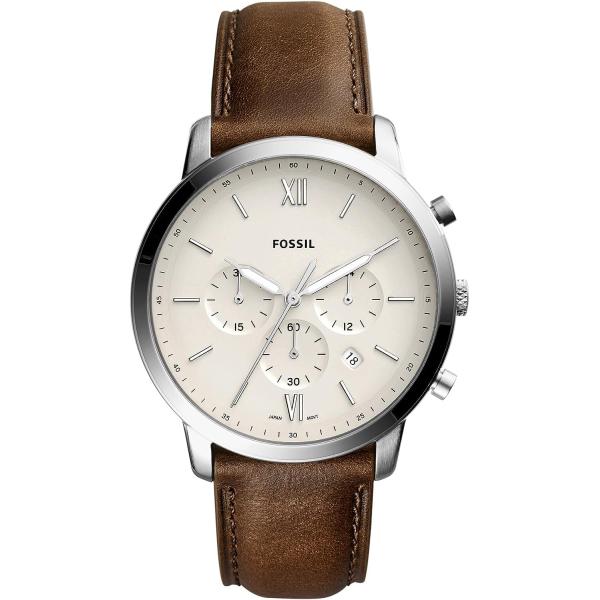 商品名FOSSIL OROLOGIO NEUTRA CHRONO CRONOGRAFO UOMO FS5380Fossil Men's Neutra Quartz Stainless Steel and Leather Chronograp...