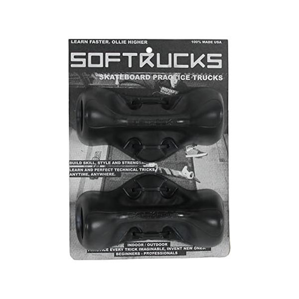 商品名: Softrucks by Softrucks Softrucks Pair Skateboard Trucks (Set of 2), Black, One Size (TR-SFTR-BLK)ブランド: Softrucks商品サ...