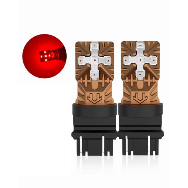 商品名: LASFIT 3157 LED ブレーキテール電球 スーパーブライトレッド 3057 3156 4157 3157A 3457A LEDバルブ 停止 駐車ライト用 取り付け簡単 2023 改良版 (2個パック) LASFIT 31...