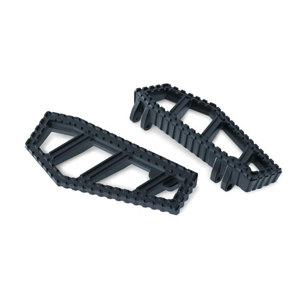 商品名: Kuryakyn 3595オートバイフットコントロール：1983年から1919年までの鋸歯状滑り止め牽引力を備えた暴動床板ハーレーダビッドソンオートバイ、サテンブラック、1ペア Kuryakyn 3595 Motorcycle F...