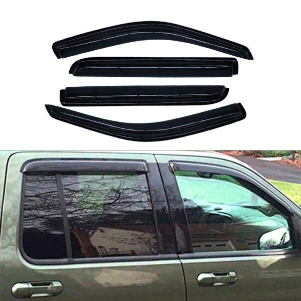 商品名:  Laprive Auto 4pc Sun/Rain Guard Window Deflector for 02-10 Explorer/Mountaineer 03-05 Aviator 4-Door Window Visors...