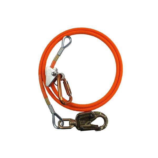 商品名:  ProClimb Steel Core Flipline Kit (1/2 inch x 14 feet) - Adjustable Tree Lanyard, Low Stretch, Cut Resistant ? for ...