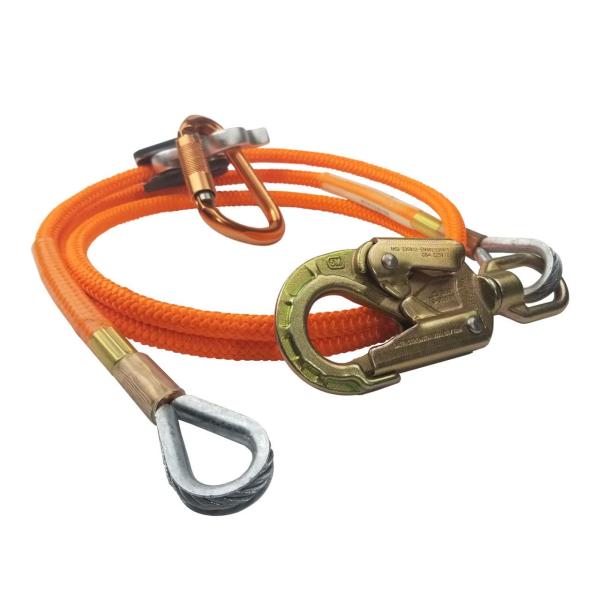 商品名: ProClimb 1?/ 2?ArboristフリップラインLanyard Fall保護BetterグラブロープグラブSwivelキット。。。 ProClimb Better Grab Steel Core Flipline Ki...