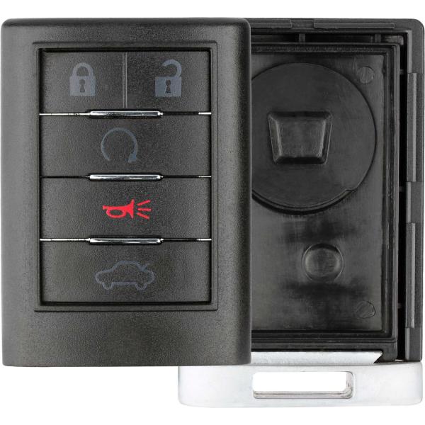 商品名: KeylessOption キーレスエントリーリモートカーキーフォブケース シェルカバー キャデラック CTS STS DTS用 KeylessOption Keyless Entry Remote Car Key Fob Cas...