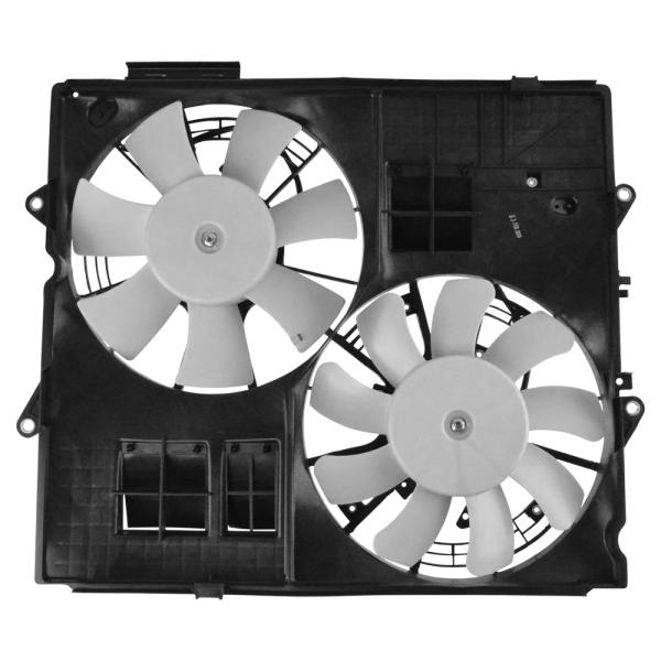 商品名: ラジエーターデュアル冷却ファンアセンブリ キャデラックCTS-V 6.2L スーパーチャージ用 Radiator Dual Cooling Fan Assembly for Cadillac CTS-V 6.2L Supercha...