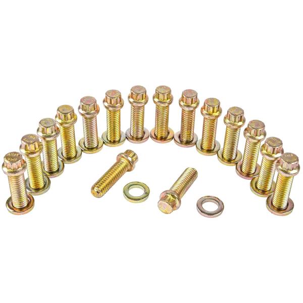 商品名:  JEGS Intake Manifold Bolts | Fits Big Block Chevy and AMC V8 Engines | Includes (16) 3/8"-16 x 1.25" Hex Head Bolt...