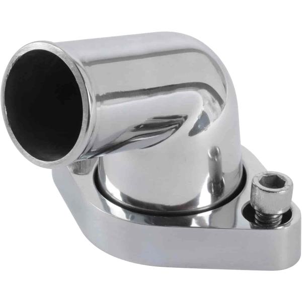 商品名:  JEGS Aluminum Thermostat Housing | Fits Small And Big Block Chevy Engines | For 1-1/2 “ Radiator Hose | Includes H...