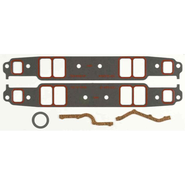 商品名:  JEGS Intake Manifold Gaskets | Fits Small Block Chevy Engines | 1.23” x 1.99” Port Size | 0.062” Thick | Made In U...