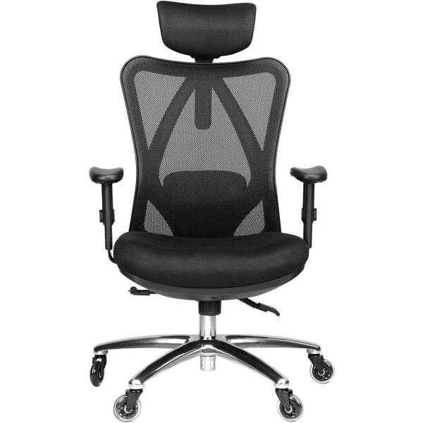 商品名:  Duramont Ergonomic Office Chair - Adjustable Desk Chair with Lumbar Support and Rollerblade Wheels - High Back Cha...