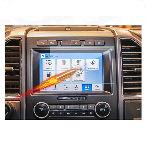 商品名: [更新され] 2015?2016?2017?2018年フォードF - 150?F250?F350?F450?sync2?sync3?8インチ表示タッチ画面車表示ナビゲーション画面プロテクター、R Ruiya HDクリア強化ガラス保...