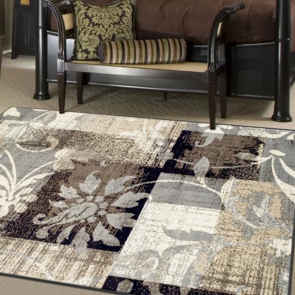 商品名:  Superior Indoor Area Rug, Jute Backed, Perfect for Entryway, Office, Living/Dining Room, Bedroom, Kitchen, Floor, ...