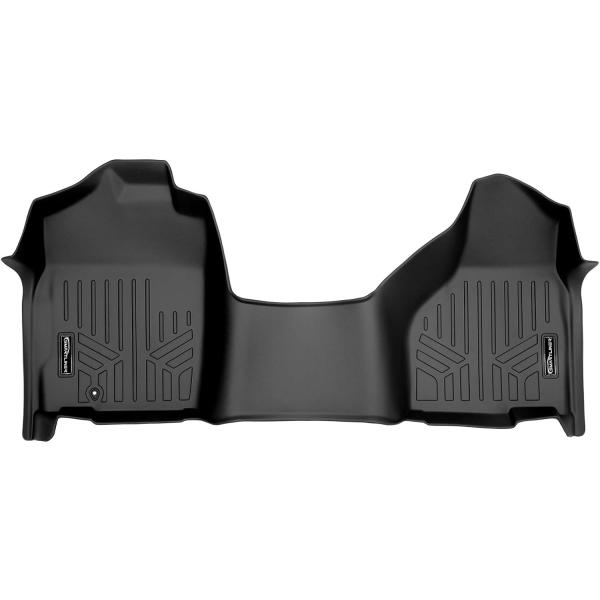 商品名MAXLINER フロアマット 1列目 1枚 ブラック 2009~2012年式のダッジ・ラム 1500 クワッドキャブ用 1列目ベンチシートとフロントシングルフロアフックMAXLINER Floor Mats 1st Row 1pc ...