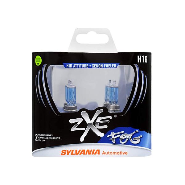 商品名: SYLVANIA - H16 SilverStar zXe Fog 高性能ハロゲンフォグライト電球 - 明るいホワイトライト出力 HIDアティチュード キセノン燃料テクノロジー (電球2個付き) SYLVANIA - H16 Si...
