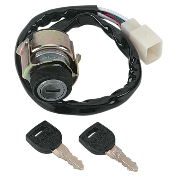 商品名Ignition Switch Assembly Compatible with Kawasaki Model KZ650 / KZ750 1973-1980 Street Motorcycle Part# 56-5818ブランド：P...