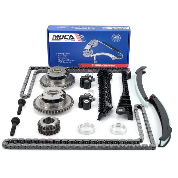 商品名:  MOCA Engine Timing Chain Kit with Cam Phaser Fit 2004-2013 for Ford F-150 Expedition F-250 Super Duty &amp; 2005-2...