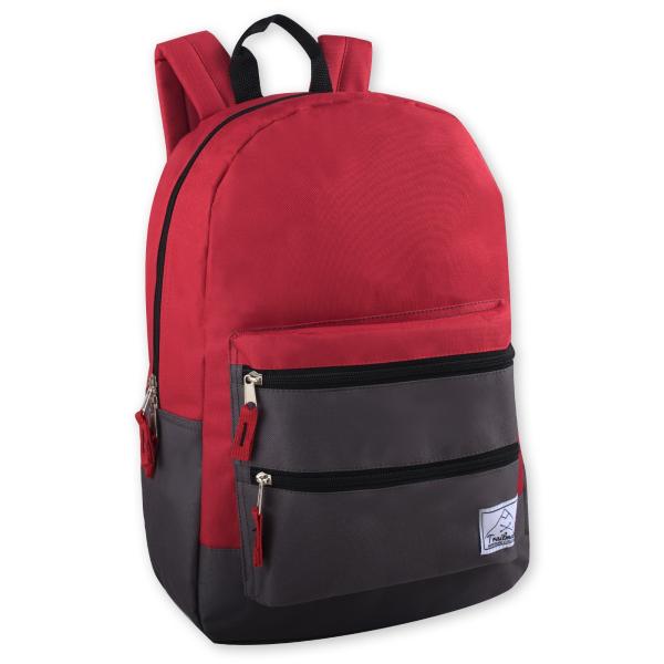 商品名: Trailmakerマルチカラーバックパック（パッド入りストラップ付き） Trail maker Multi Pocket Multicolor Backpack with Adjustable Padded Strapsブランド...