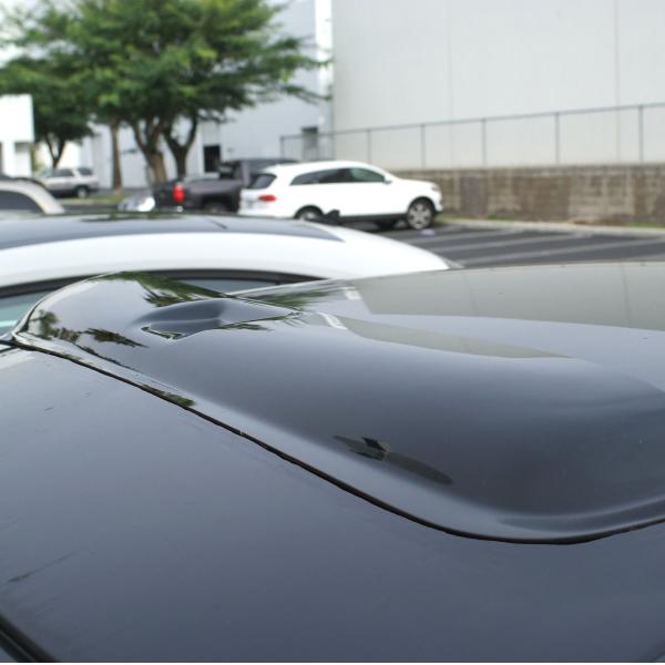 商品名: TuningPros DSVT2-029 2004-2009 キャデラック SRX タイプ2 サンルーフ ムーンルーフ トップウィンドディフレクター バイザー 厚さ 1.4mm 980mm 38.5インチ ダークスモーク 1個セッ...