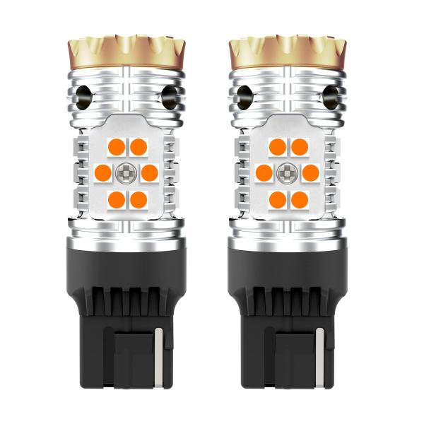 商品名: LASFIT 7440 LED電球 アンバー 7440NA WY21W ウィンカーライト ハイフラ防止 キャンバス対応 W21W ウィンカー電球 負荷抵抗不要 2022年アップグレード交換用電球(2個パック) LASFIT 744...
