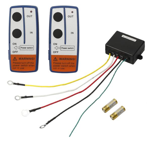 商品名:  AUTOUTLET 2PCS Wireless Winch Remote Control Kit 12V Winch Wireless Controller 100ft Range for Winches Up to 17,00...