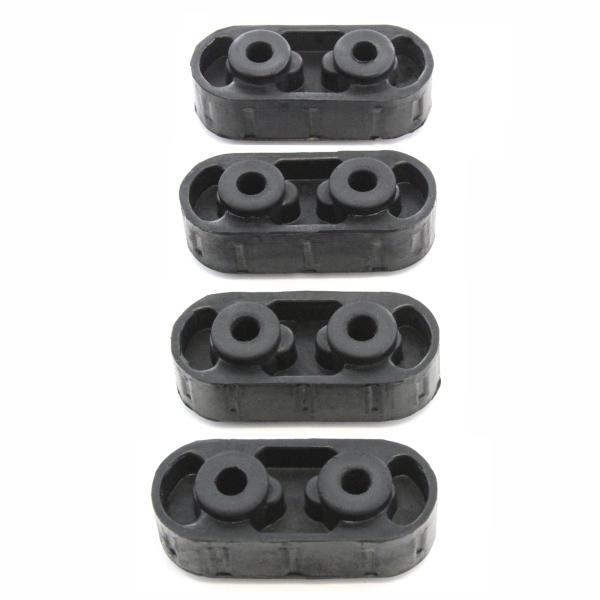 商品名: Red Hound Auto 4 Pc 排気絶縁体は、振動を低減 Chevy GMC GM (1999-2018 Silverado Sierra 1500, 2000-18 Yukon/Tahoe) マフラーテールパイプハンガー...