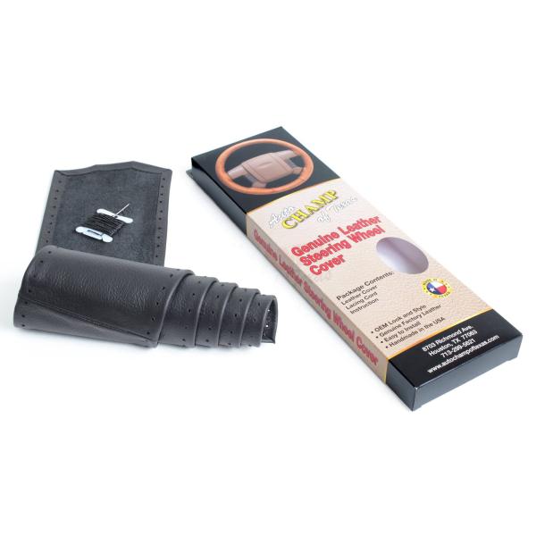 商品名: 2013???2017?Dodge Ram 1500?2500?3500???レザーラップハンドルカバー、ブラック Auto Champ Of Texas 2013-2017 Dodge Ram 1500 2500 3500 -L...