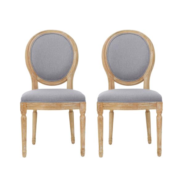 商品名:  Christopher Knight Home Phinnaeus Fabric Dining Chairs, 2-Pcs Set, Light Greyブランド: Christopher Knight Home商品サイズ: 2...