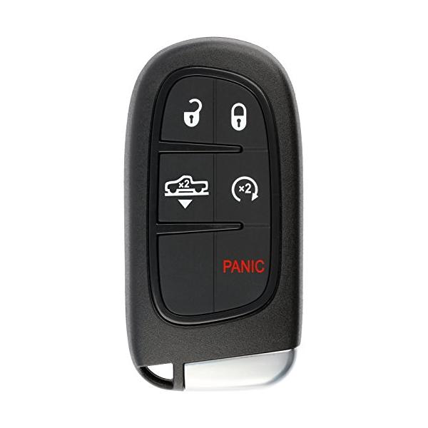 商品名: KeylessOption Keyless Entry Remote Start Smart Car Key Fob Alarm for Air Suspension Dodge Ram 1500, 2500, GQ4-54T K...