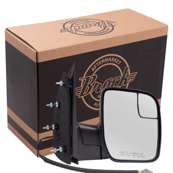 商品名:  Passengers Power Side View Mirror with Spotter Glass Sail Type Replacement for 2009-2014 E-Series Van AC2Z 17682 A...