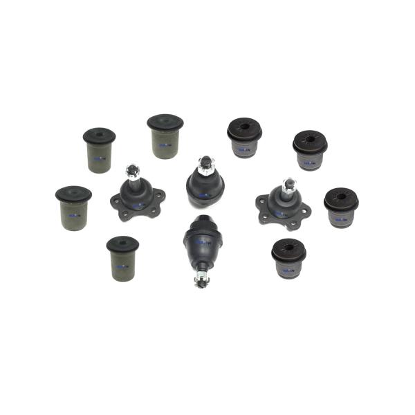 商品名: サスペンションキット コントロールアームブッシング ボールジョイント 8個 PartsW - 12 Pc Suspension Kit Control Arm Bushings, Ball Jointsブランド: PartsW重量...