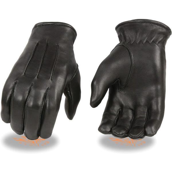 商品名メンズブラックThermal Lined Glove w / Welting   使用してMade USA Deerskinレザー M ブラック SH865-BLKMilwaukee Leather SH865 Men's Black...