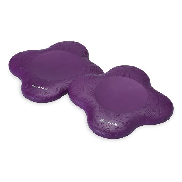 商品名: ガイアムヨガニーパッドクッション（2個セット） Gaiam Yoga Knee Pads (Set of 2) - Yoga Props and Accessories for Women / Men Cushions Knees...