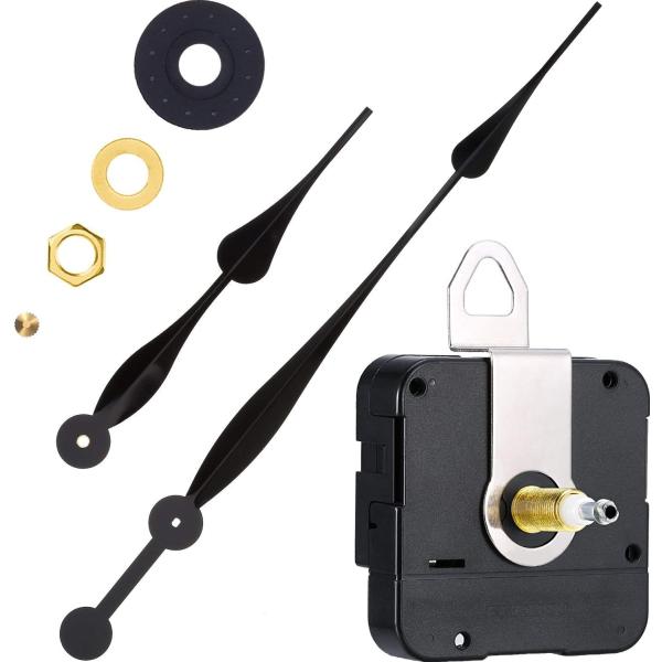商品名:  High Torque Quartz Clock Movement Clock Replacement Mechanism with 12 Inch Long Spade Hands for DIY Clock (Black, ...