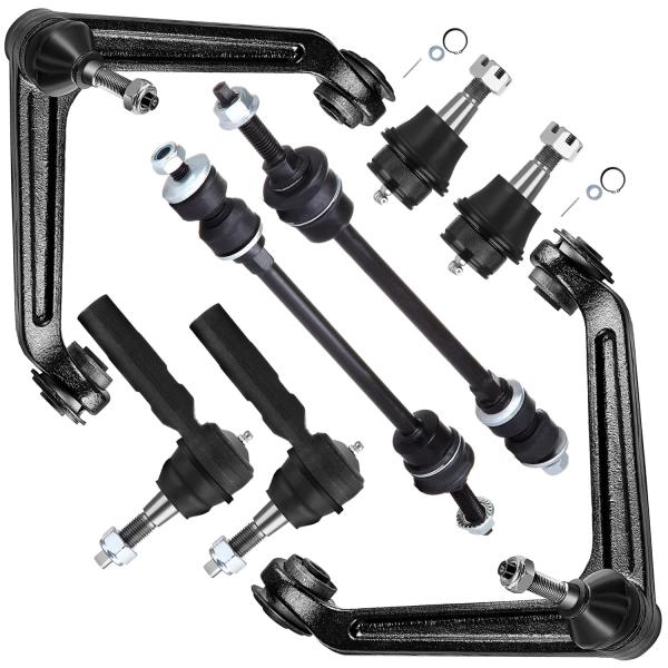 商品名: SCITOO 8個 4x4 専用 サスペンションキット フロント アッパー コントロール アーム ロワー ボール ジョイント スウェイバー エンド アウター タイ ロッド エンド リンク キット 2002 2003 2004 20...