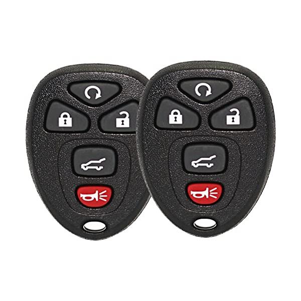 商品名: BESTHA キーフォブ キーレスエントリーリモコン OUC60270 OUC60221 15913415 シボレー サバーバン タホ トラバース GMC アカディア ユーコン サターン アウトルックキャデラック エスカレード S...