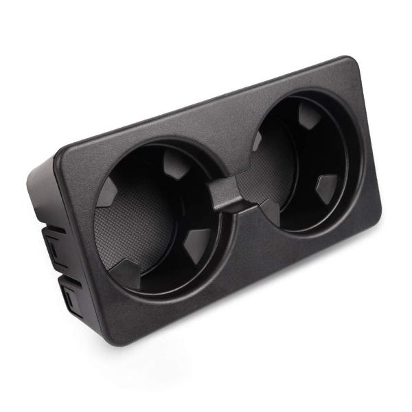商品名: VRracing デュアルカップホルダー インサート キャデラック GMC交換用 シボレー07-14 フロントフロアパーツ 19154712用 VRracing Dual Cup Holder Insert Compatible ...