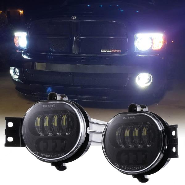 商品名: JOYSKY HD-AAA1 ZIHANGPS4 コントローラー ワイヤレス 最新 Z-OFFROAD 2pcs 63W LED Fog Lights Lamps Replacement for 2002-2008 Dodge R...