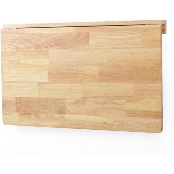 商品名PENGFEI Solid Wood Wall-Mounted Table Foldable Kitchen countertop Computer Stand Dining Table, 2 Materials, 2 Size (C...