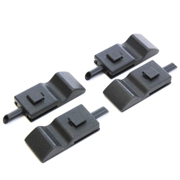 商品名: Red Hound Auto 4 Ebony Black Front or Rear Door Interior Lock Knobs Tab Driver Passenger Compatible with Chevrolet ...