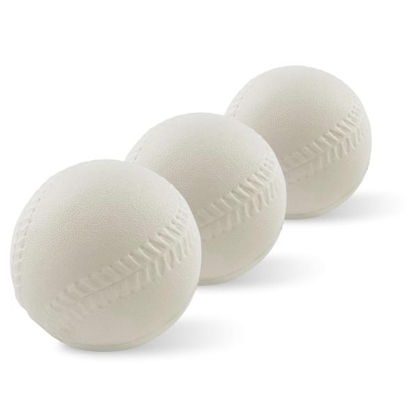 商品名:  3 Pack Soft Baseballs for Kids - Compatible w/Fisher-Price Triple Hit Pitching &amp; Tball Set | Perfect T Balls f...