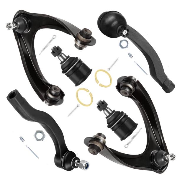 商品名:  SCITOO 6pcs Front Suspension Kit Upper Control Arm And Ball Joint Lower Ball Joint Outer Tie Rod End Replacement F...