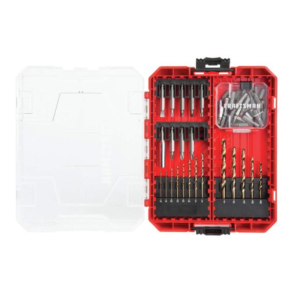 商品名: CRAFTSMAN Drill /Driver Set, 53-Piece (CMAF1253) CRAFTSMAN Drill/Driver Set, 53Piece (CMAF1253)ブランド: CRAFTSMAN高さ: 2...