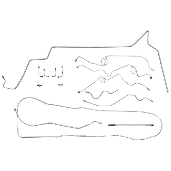 商品名:  Inline Tube Replacement for 1998-1999 (Early 2000) Chevrolet GMC Blazer Jimmy 4WD Four-Wheel Disc Complete 3/16" &...