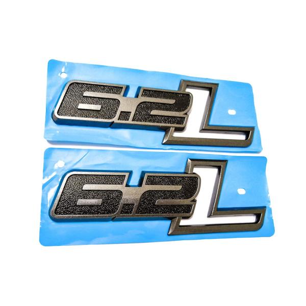 商品名: 6.2L エンブレム サイドフェンダー 3D デカール バッジ 交換用 フォード F-150 Ratpor 6.2 L F150用 2pcs 6.2 Liter Emblems Side Fender 3D Decals Badg...