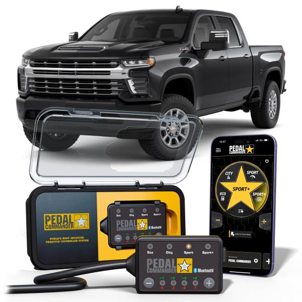 商品名: PEDAL COMMANDER for Chevrolet Silverado (2019+) (4th Gen) (Fits 1500, 2500, 3500, LT, LTZ, RST, WT, High Country) (...