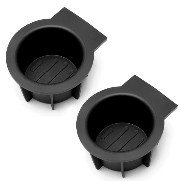 商品名: F-150カップホルダーインサート フロースルーコンソール付き2004-2008フォードF-150 2009-2014 F150 コンソールを通さない 交換用フロントセンターコンソールカップホルダー。 F-150 Cup Hold...